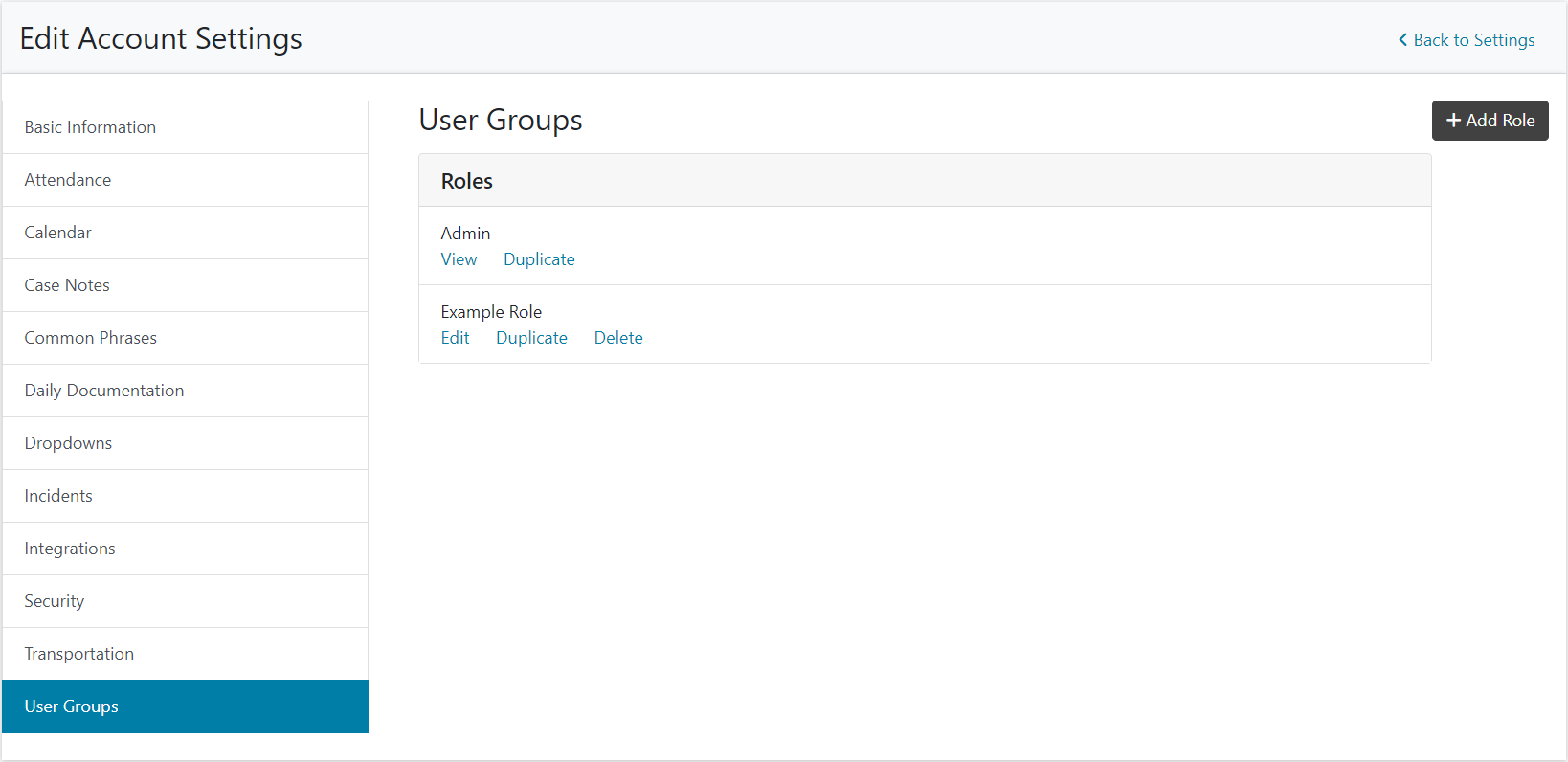 User Groups - Set Up – Brittco